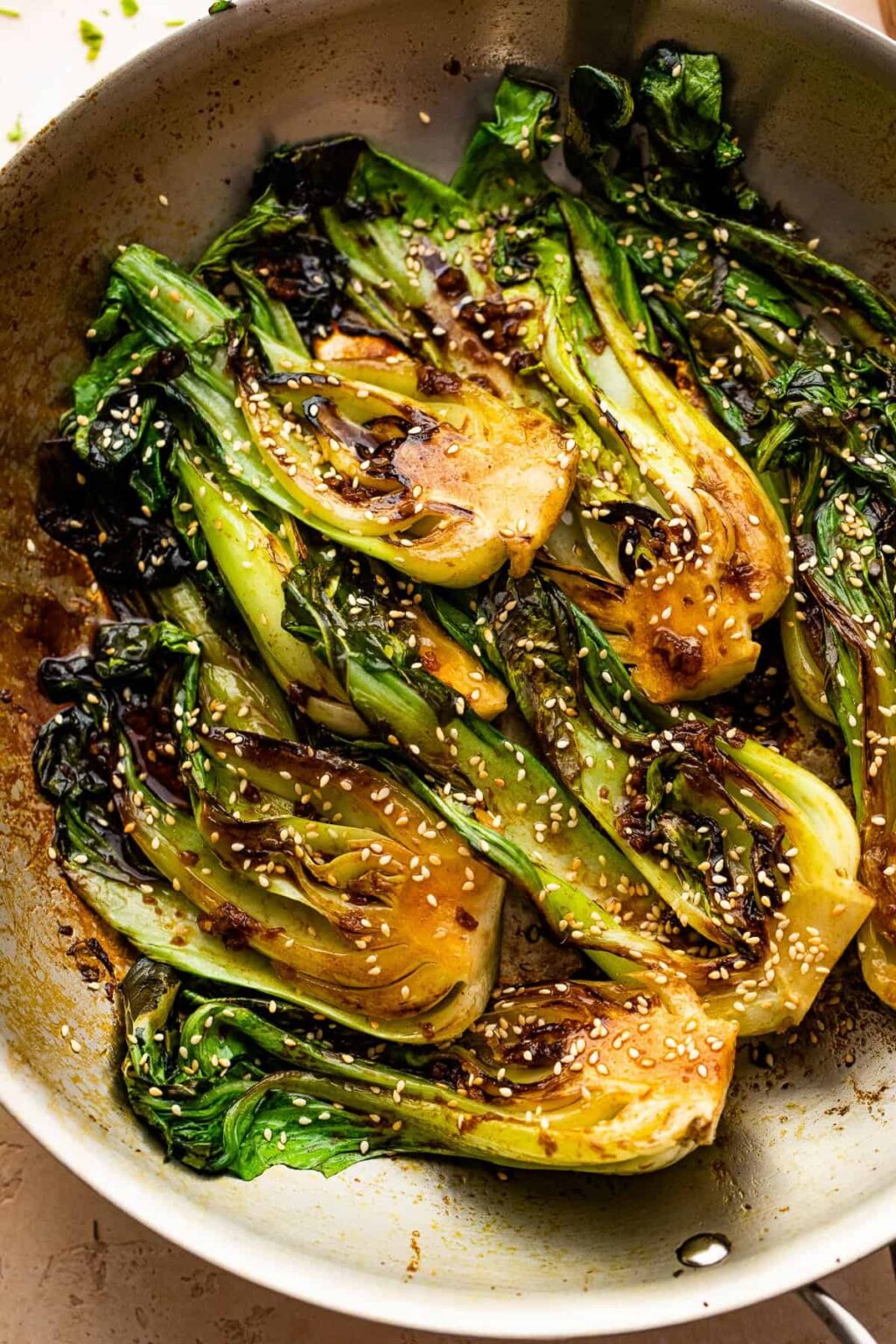 Repollo Chino Con Salsa De Soya Y Ajo Picante - Cocina Facil