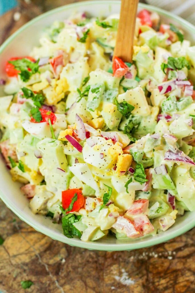 Ensalada De Huevo Chayote - Cocina Facil