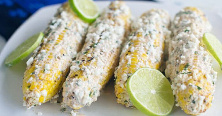 Maíz mexicano en la mazorca (Elote) - Cocina Facil