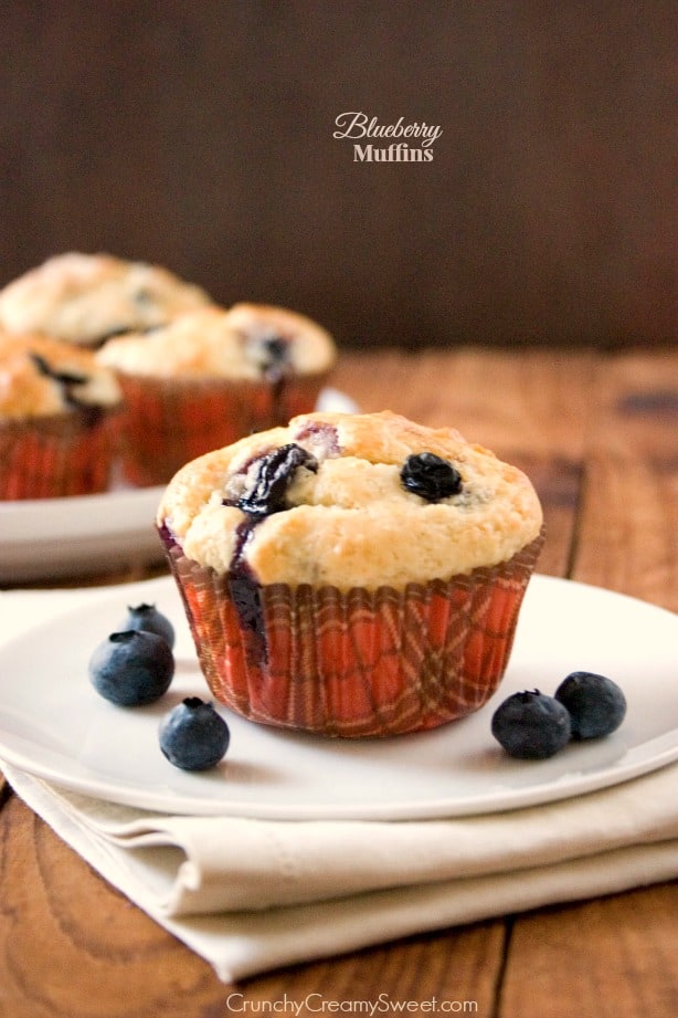 receta de muffins de arándanos - Cocina Facil receta de muffins de arándanos - Cocina Facil