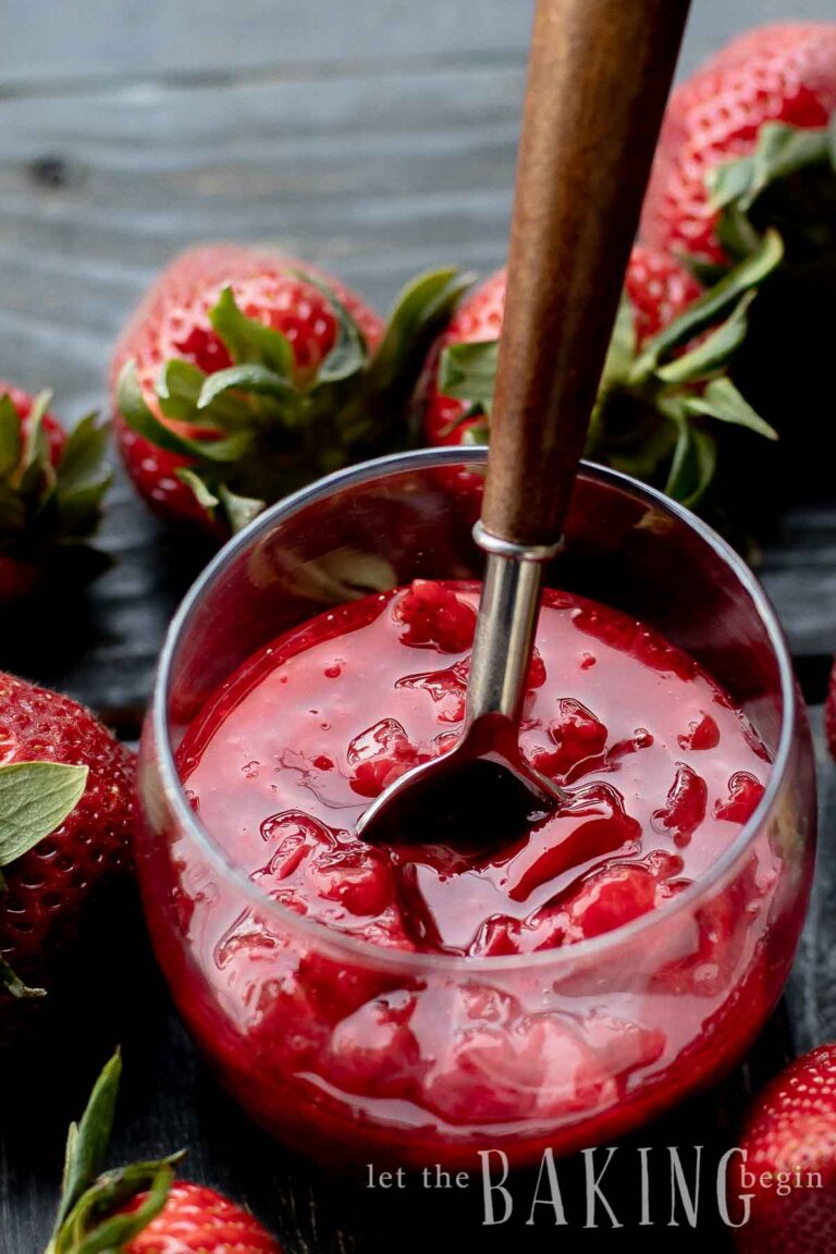 Receta de Salsa de Fresa - Cobertura de Fresa - Cocina Facil