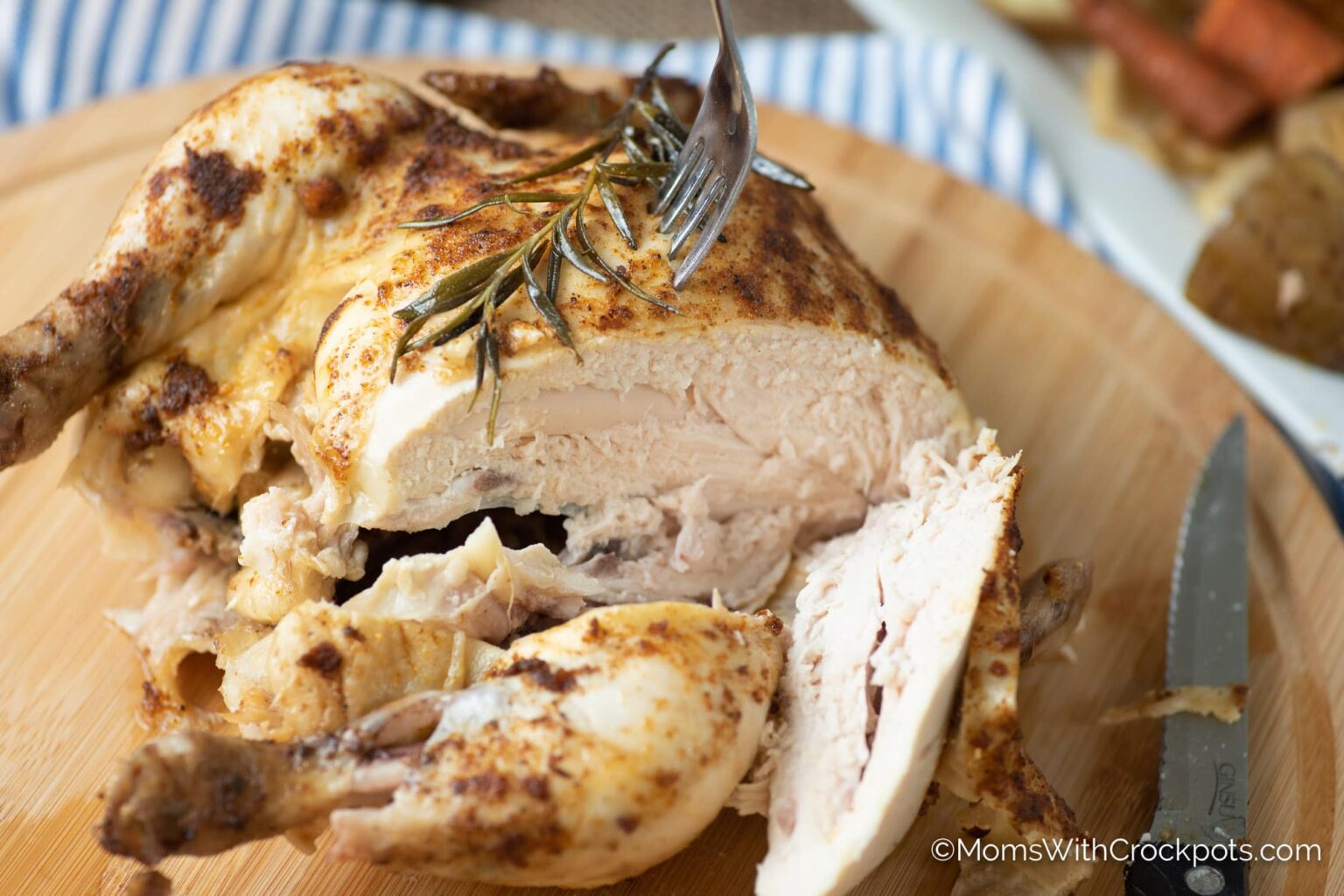 Receta de pollo entero - Cocina Facil