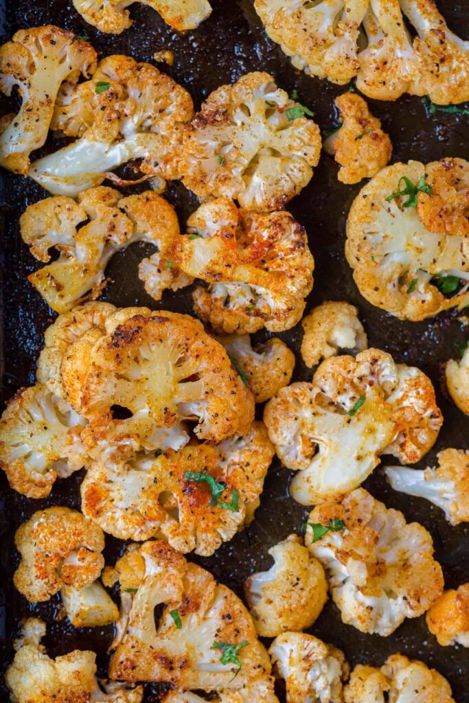 Receta fácil de coliflor asada - Cocina Facil