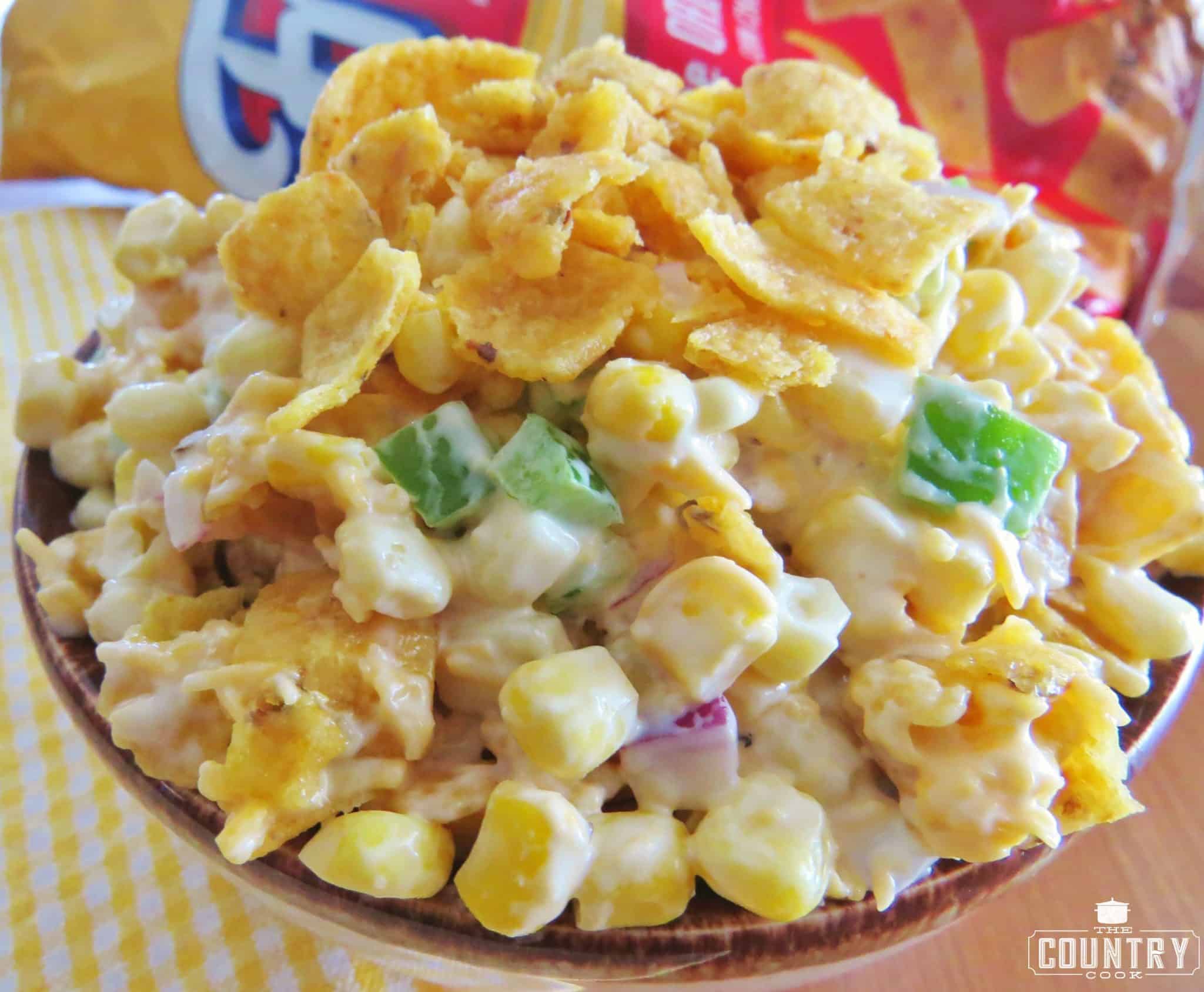 ENSALADA DE MAÍZ FRITO (+ Vídeo) - Cocina Facil