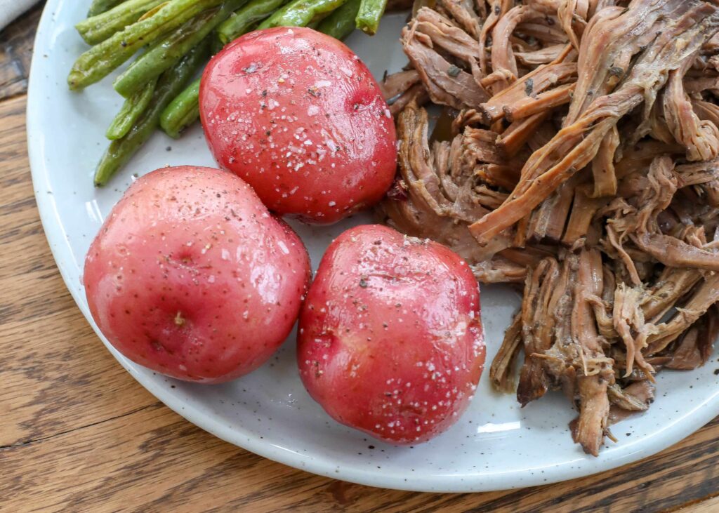 papas rojas hervidas - Cocina Facil