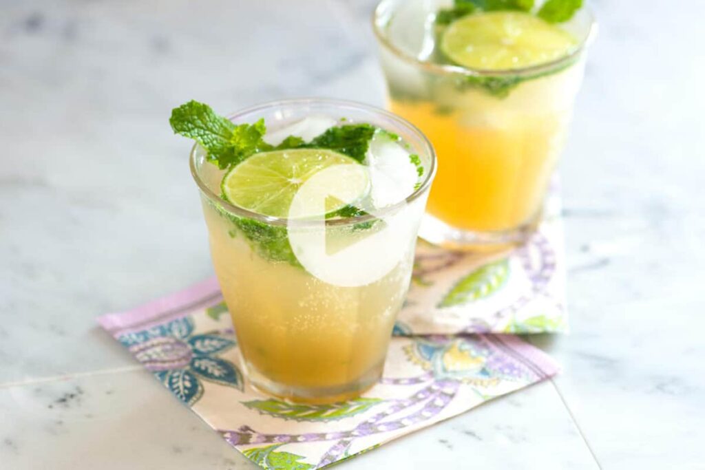 Mojitos clásicos de ron fresco - Cocina Facil