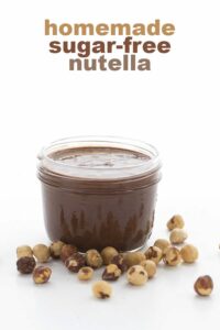 Nutella casera sin azúcar - Receta baja en carbohidratos - Cocina Facil