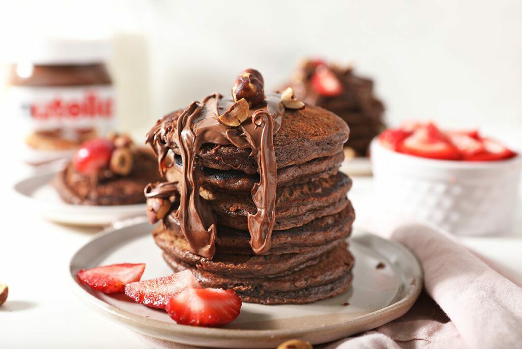 panqueques de nutella - Cocina Facil