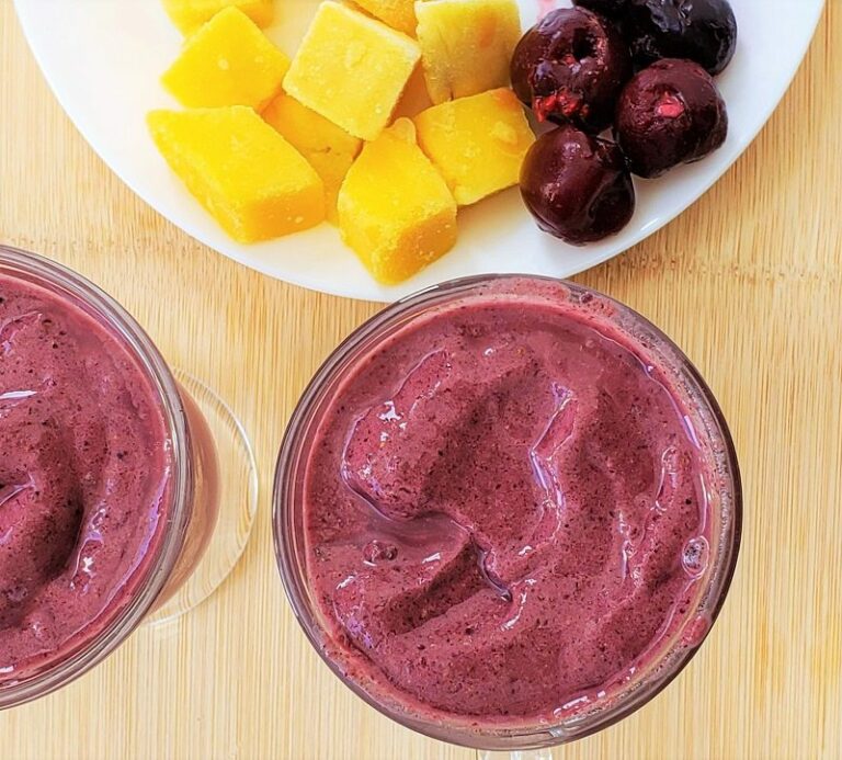 receta de batido de acai - Cocina Facil