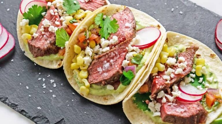 Tacos de Res con Limón y Jalapeño - Cocina Facil